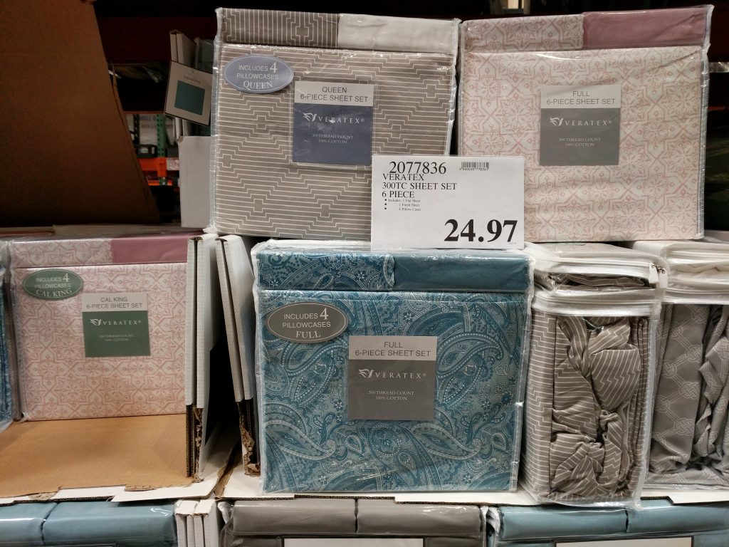 Veratex 300 Thread Count Sheet Set - Costco97.com