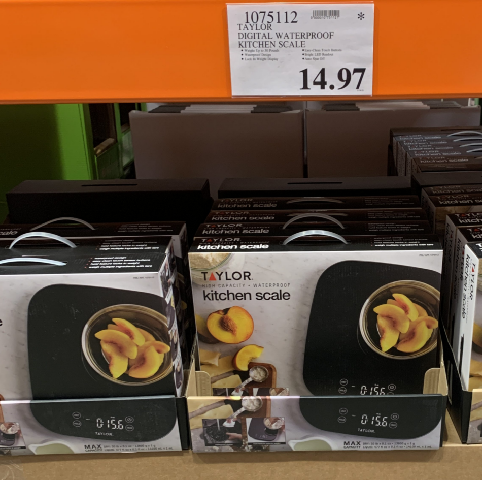 Taylor Digital Waterproof Kitchen Scale - Costco97.com