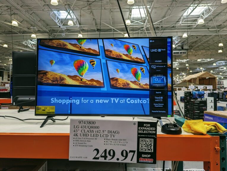LG 43" 4K UHD LED LCD TV - Costco97.com