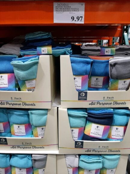 Boston-Trader-Microfiber-Waffle-Weave-Kitchen-Towels-1631011 - Costco97.com
