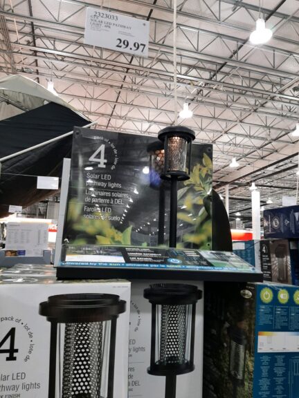GTX-Solar-LED-Pathway-Lights-4pk-2323033 - Costco97.com