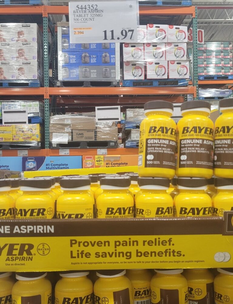 Bayer Aspirin Tablets - 325MG - Costco97.com