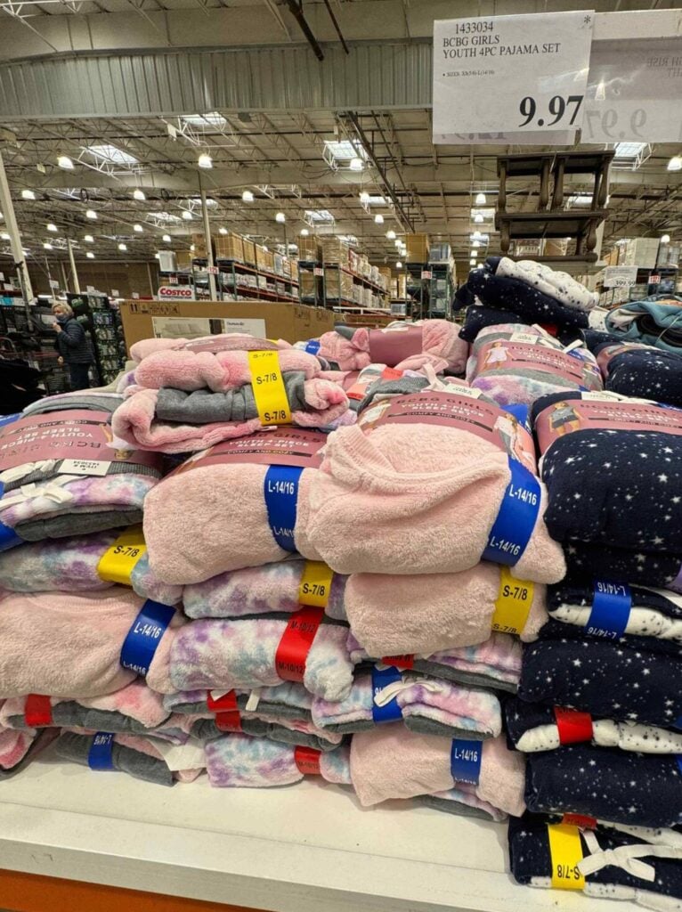 BCBG Girls Youth 4pc Pajama Set - Costco97.com