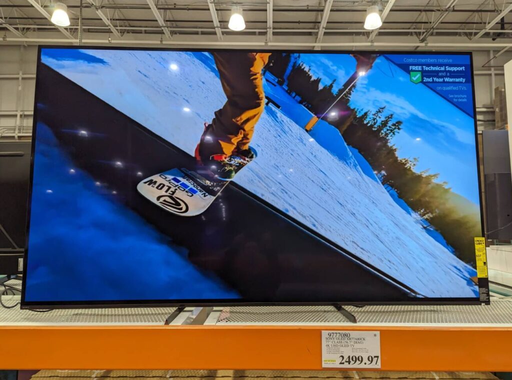 Sony Oled XR77A80CK 77" CLASS 4K UHD Oled TV - Costco97.com