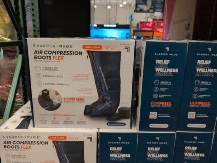 New Product: SHARPER IMAGE AIR COMPRESSION FLEX BOOTS