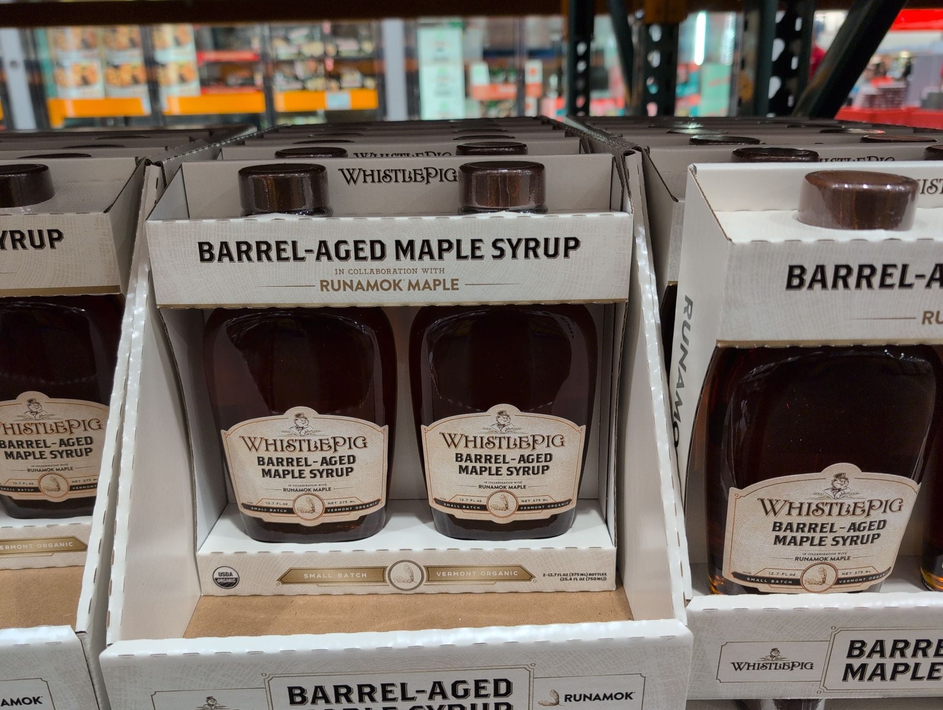 New Product: Organic Whistle Pig Barrel-age Maple Syrup