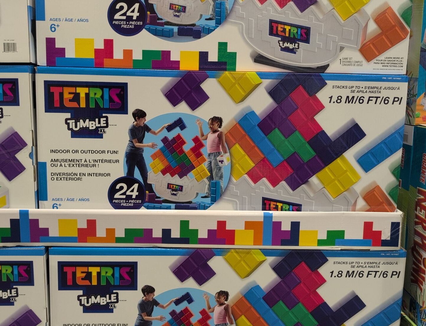 New Product: Tetris Tumble XL Dynamic Tilting Tower