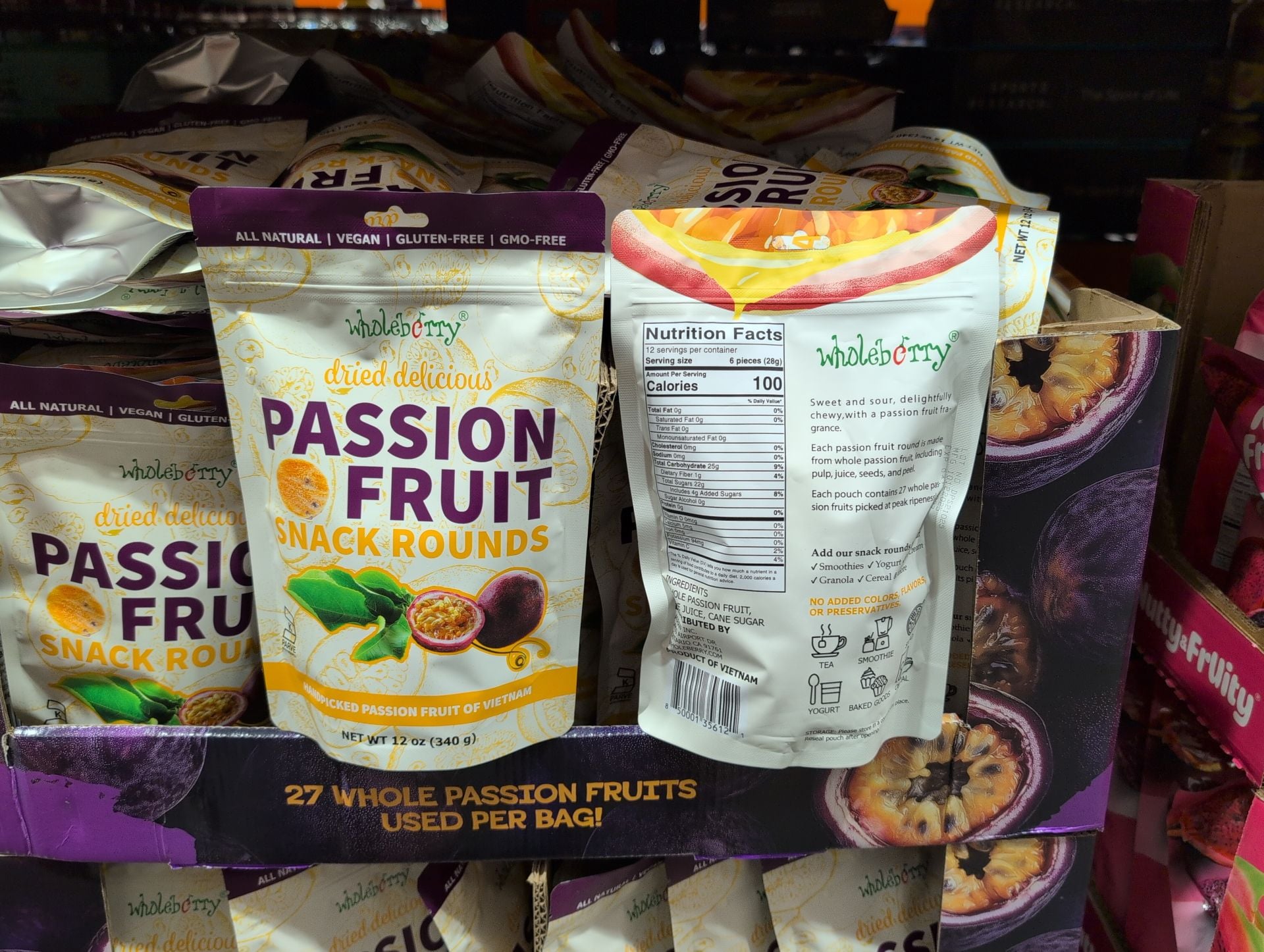 New Product: Whole Berry Passion Fruit Rounds