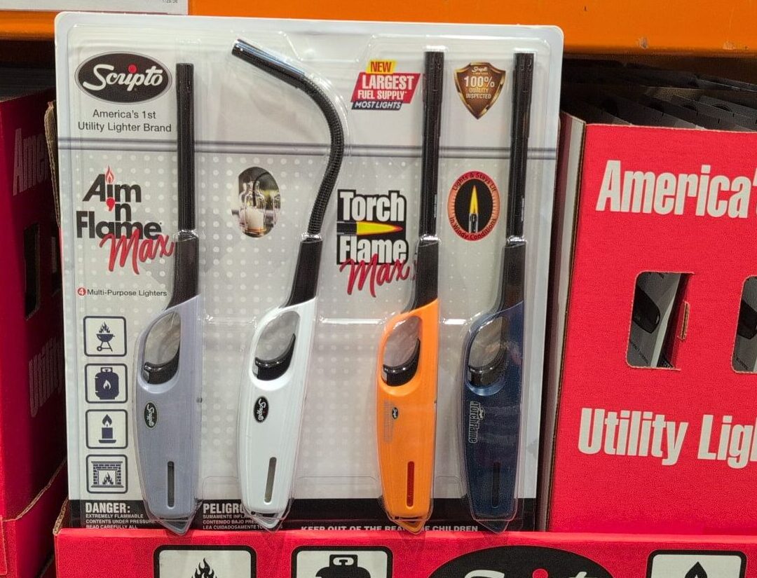 New Product: Scripto Utility Max Lighters