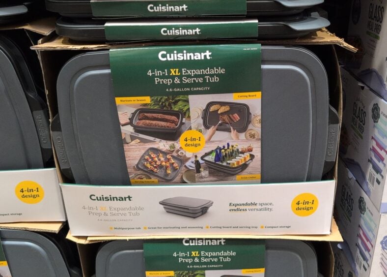 New Product: Cuisinart 4-in-1 XL Expandable Prep and Serve Tub